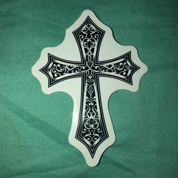 Accessories | Cross Sticker | Poshmark